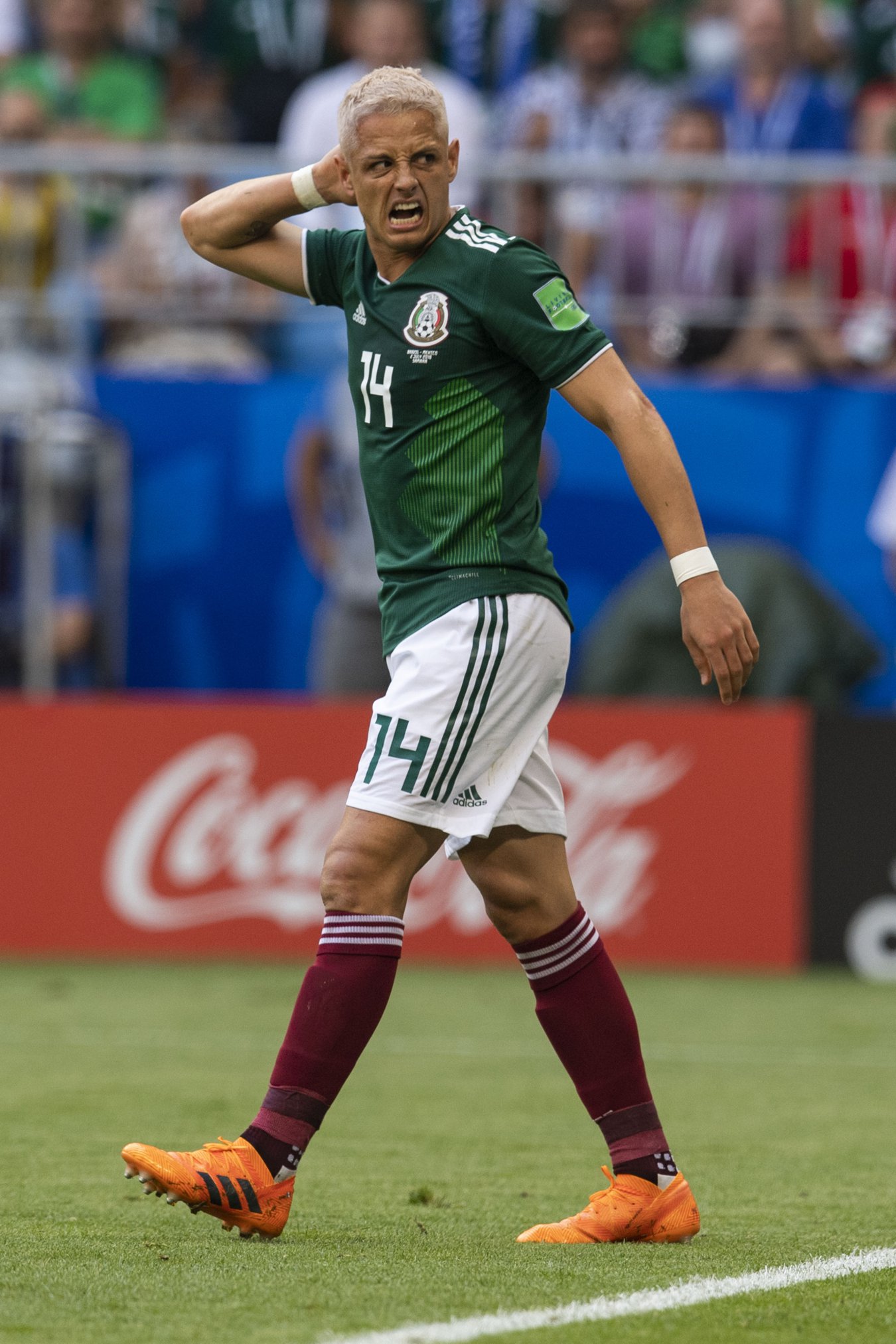 Chicharito y la evolución de su look en un mes - AS México